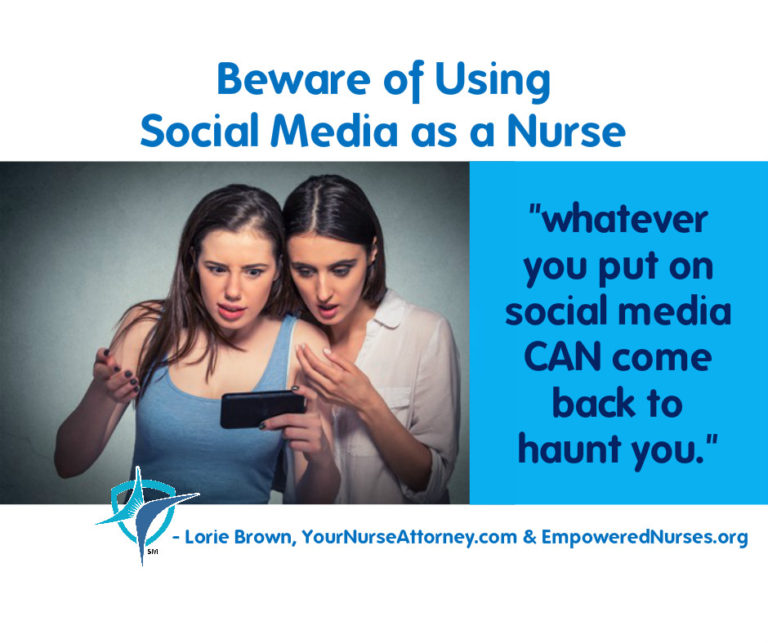 Beware Of Using Social Media As A Nurse - Empowered Nurses