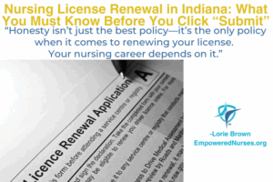 Nursing License Renewal in Indiana: What You Must Know Before You Click ...